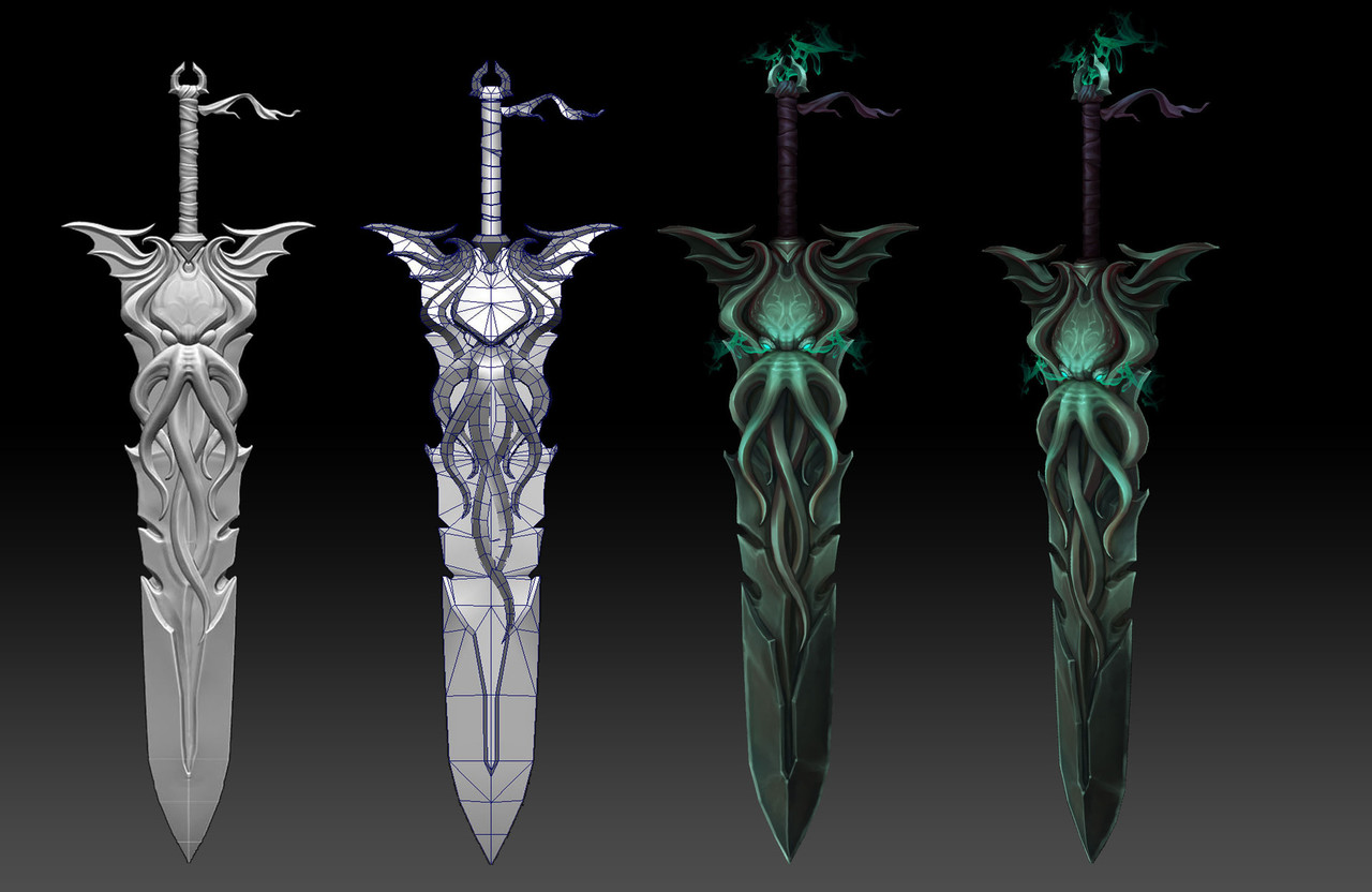 Michał Sałata - Octopus sword