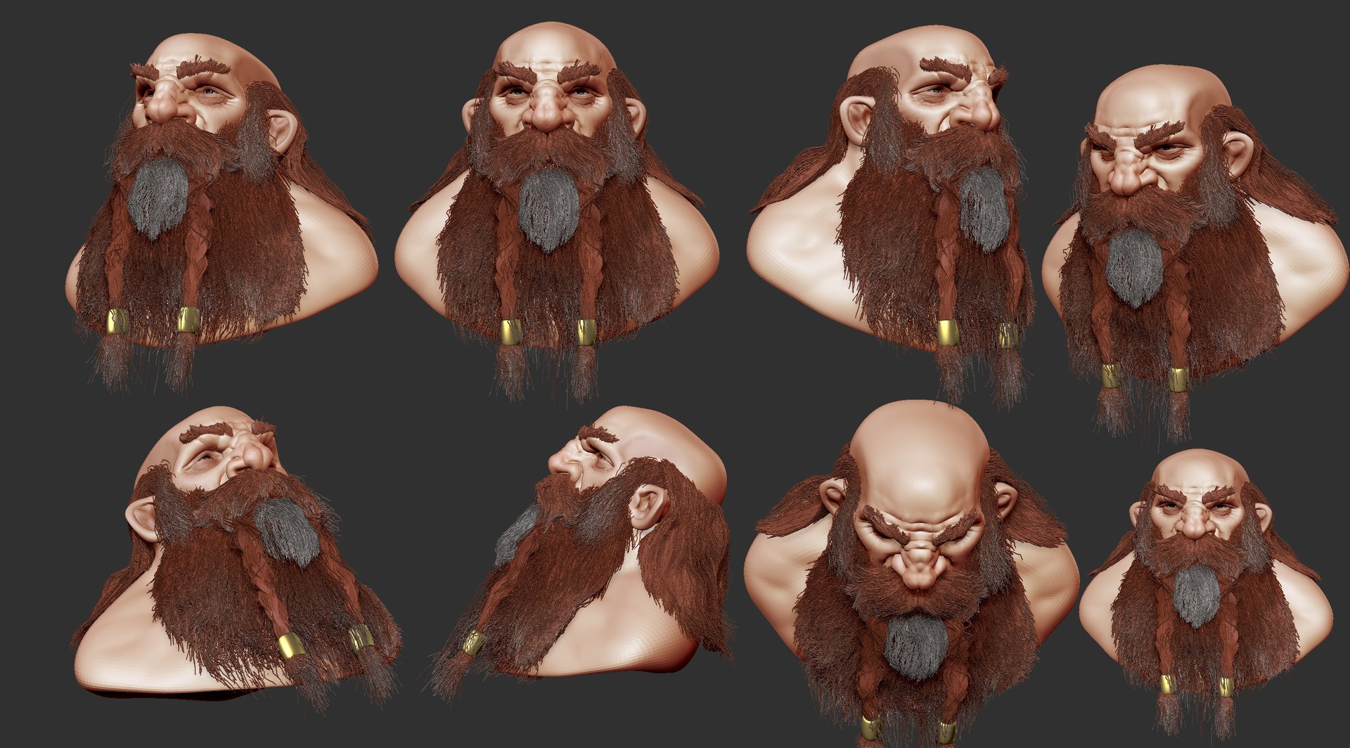 ArtStation - Dwarf sculpt.