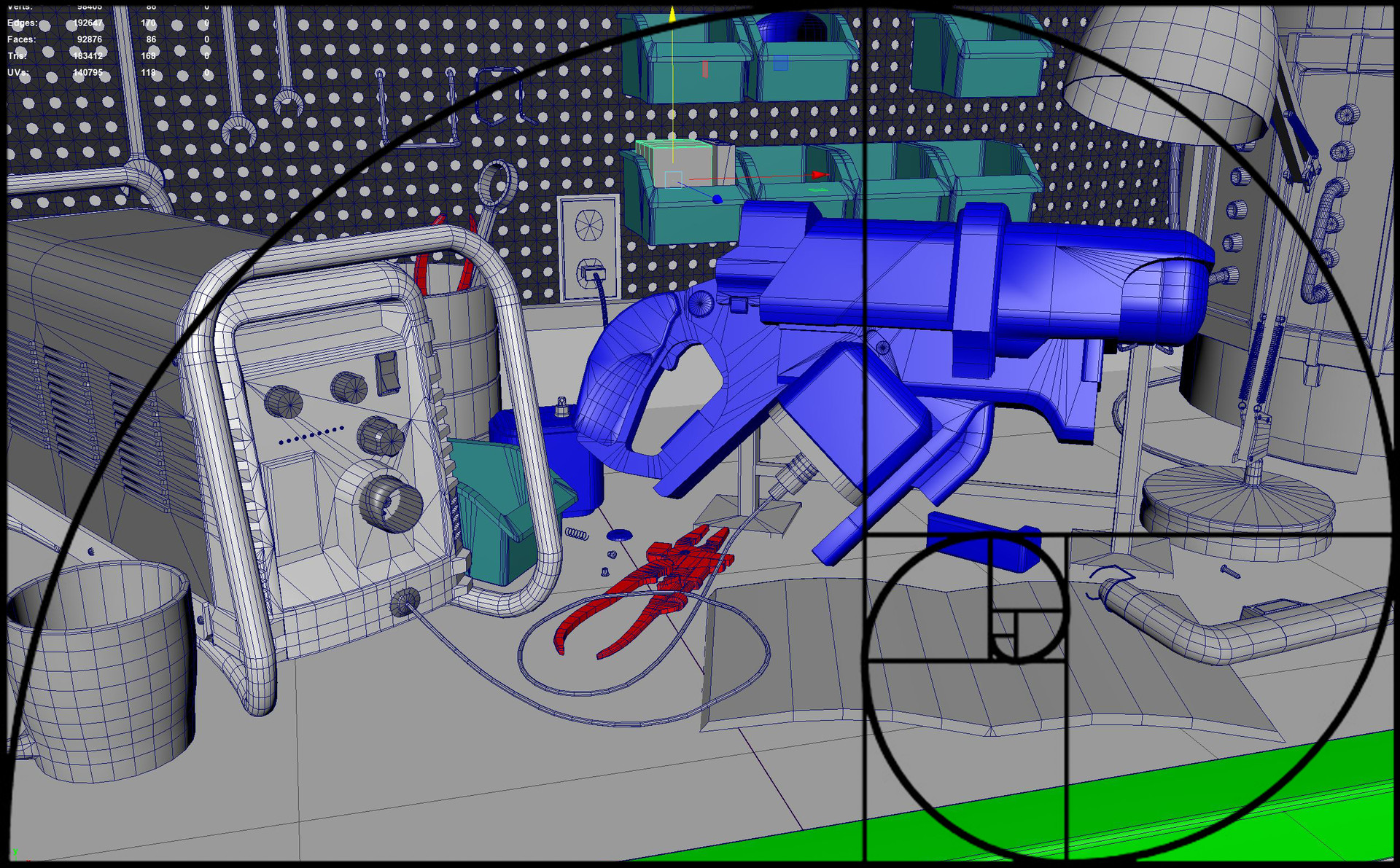 ArtStation - WIP Blog: Workbench 3