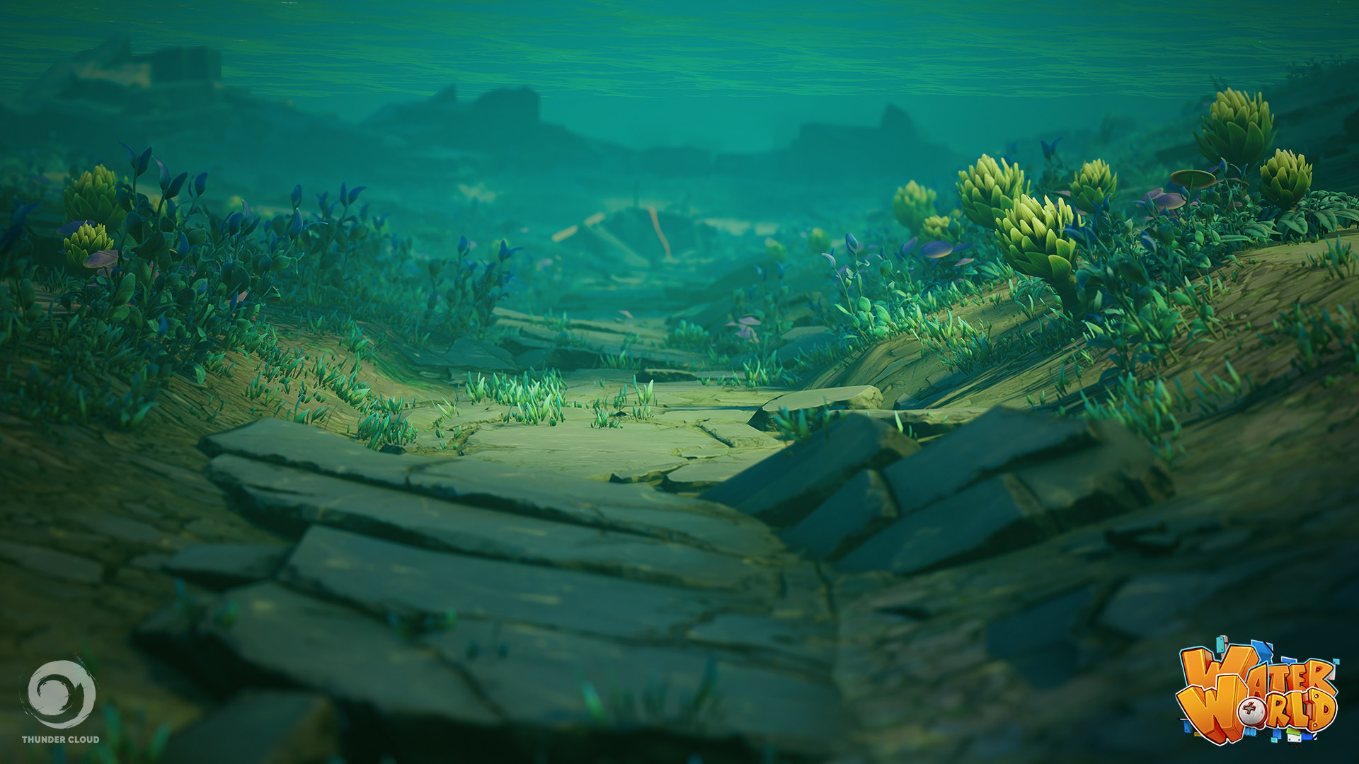 Thunder Cloud Studio - WaterWorld - Submerged City Landscape