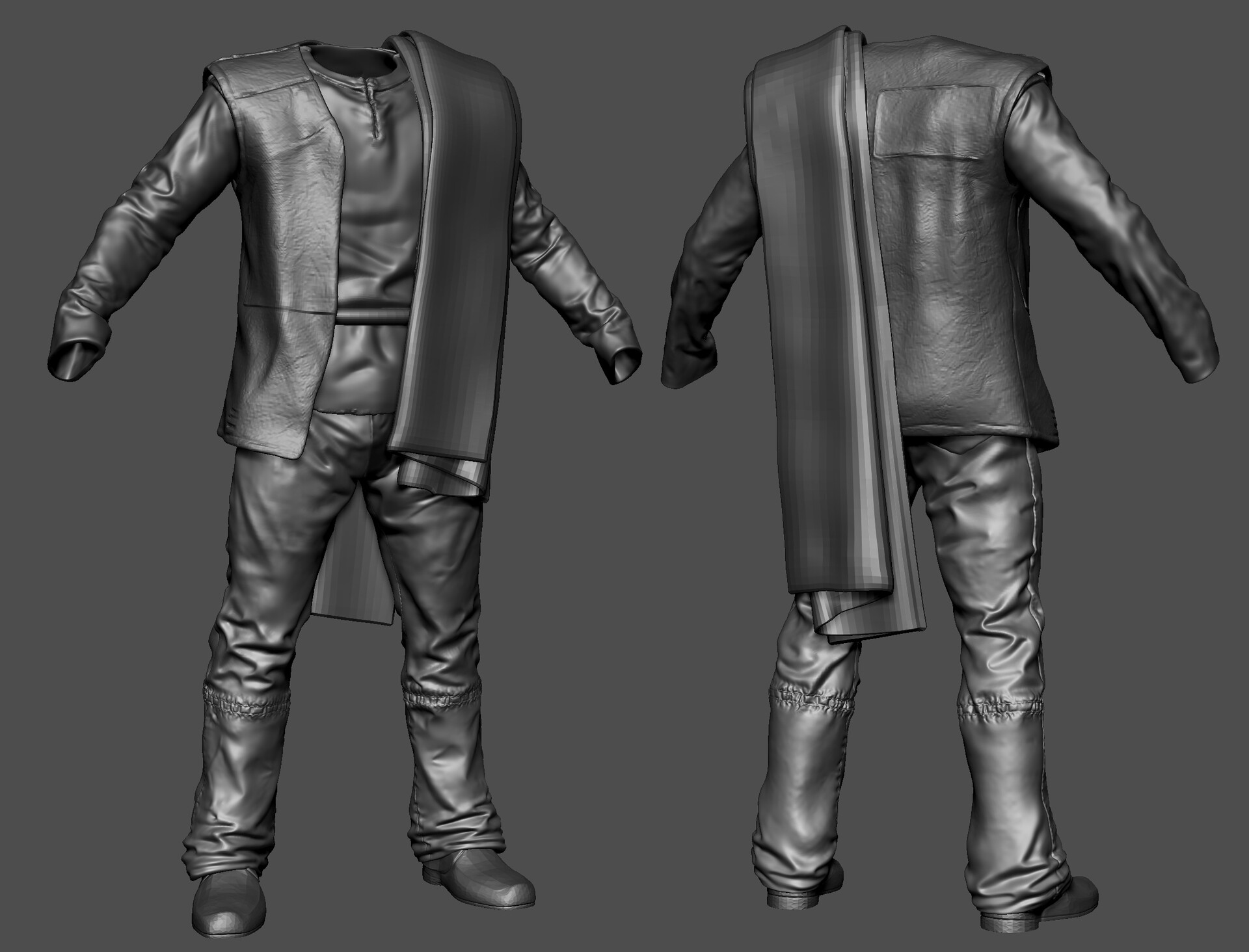 ArtStation - One Eye Clothing Update.