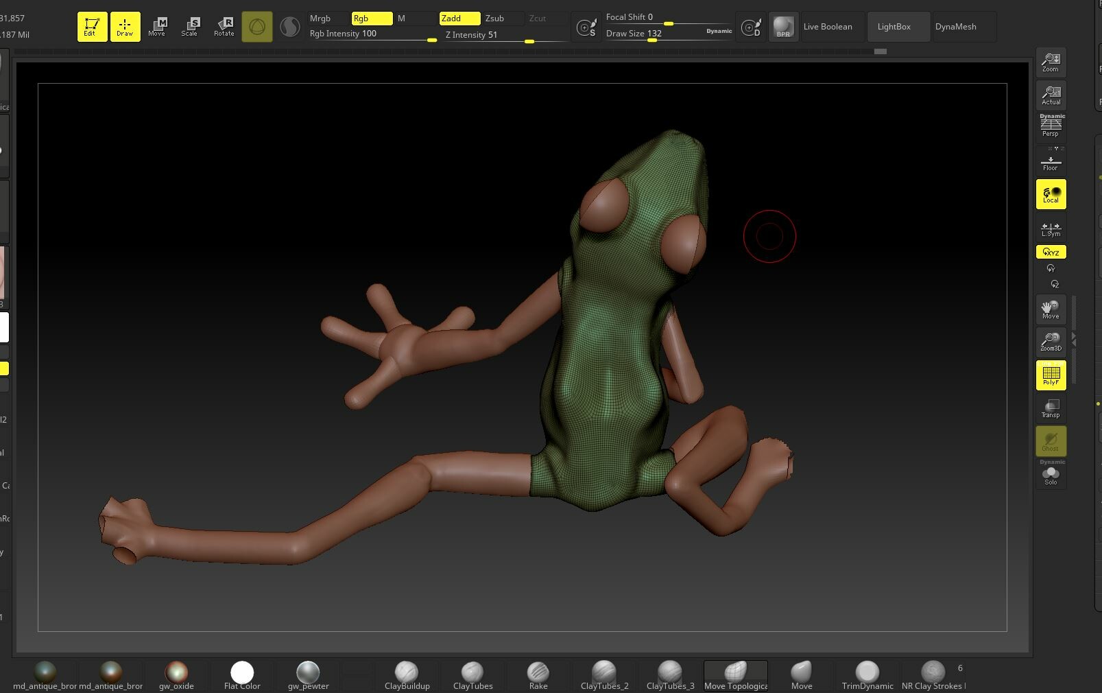ArtStation - WIP: Frog Sculpt