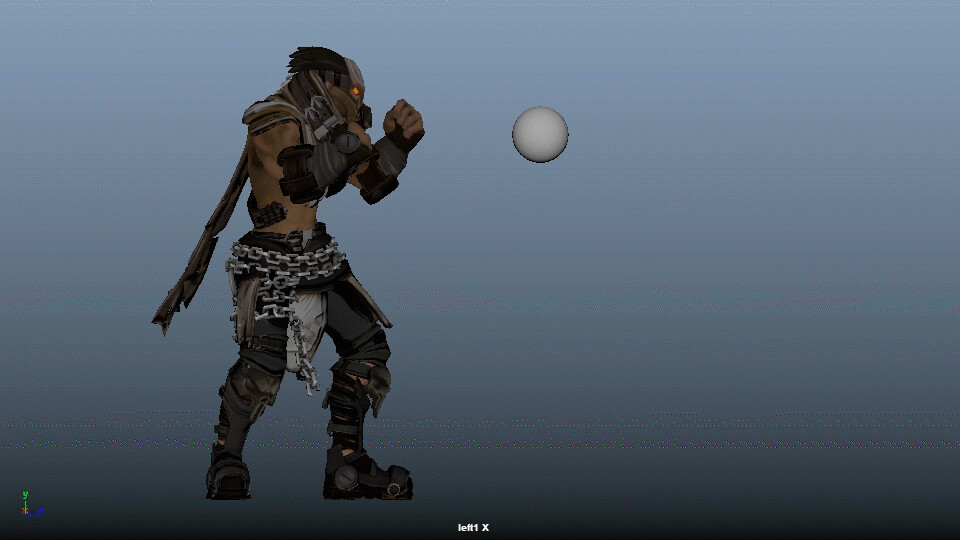 ArtStation - ANIMATION WIP #1 - BASHER KNEE COMBO