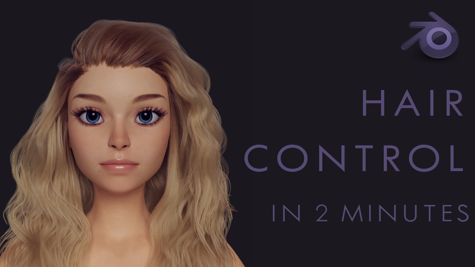 ArtStation - Control Hair in Blender