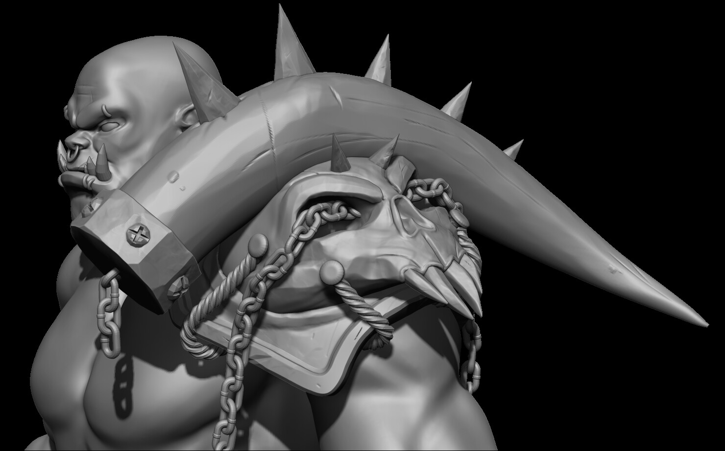 garrosh hellscream shoulders