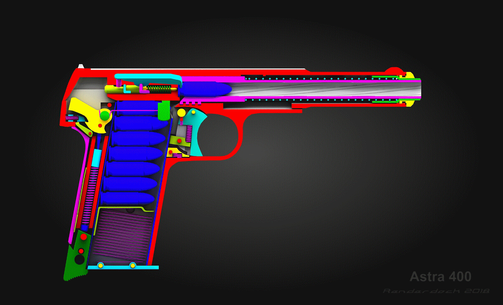 ArtStation - RD DIGEST vol.6: Astra 400 pistol