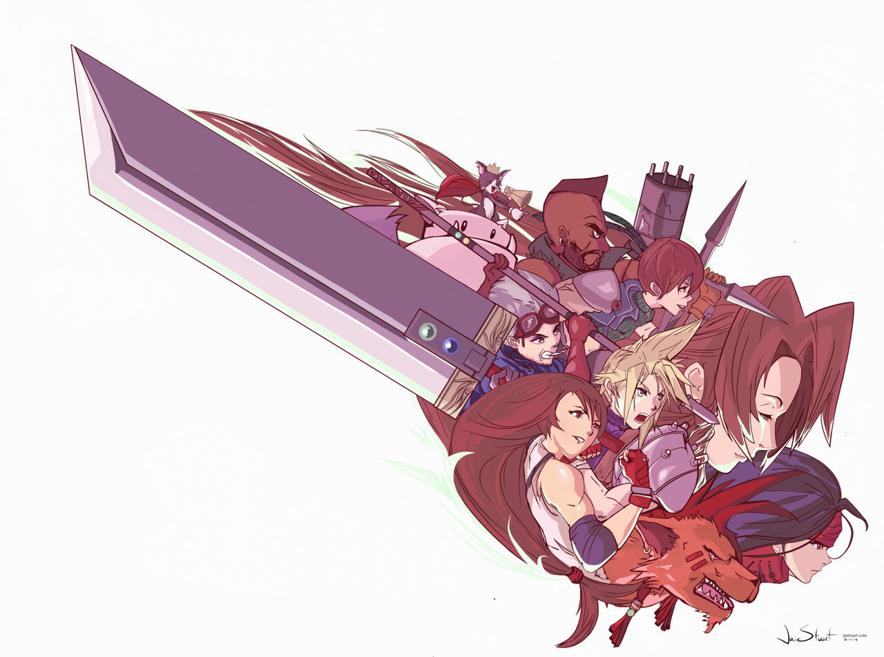 ArtStation - Final Fantasy 7 - We Are The Planet