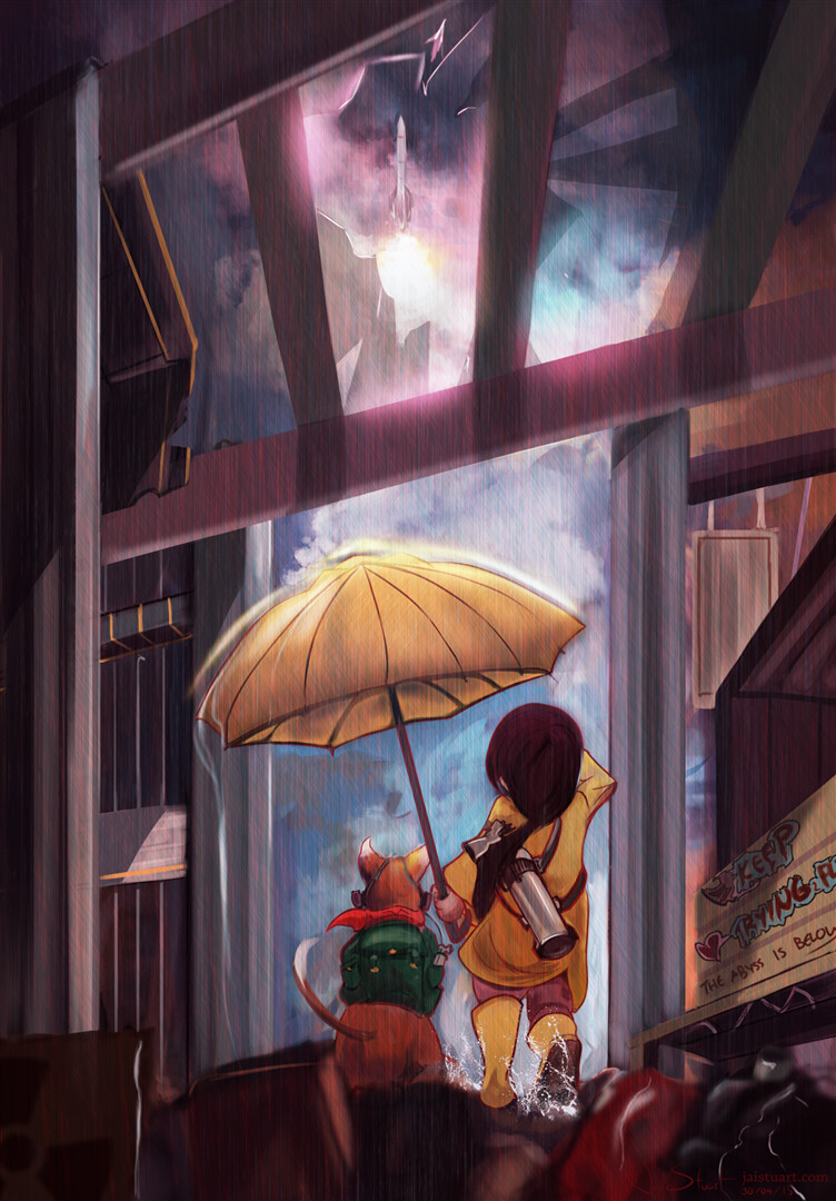 ArtStation - rocket girl