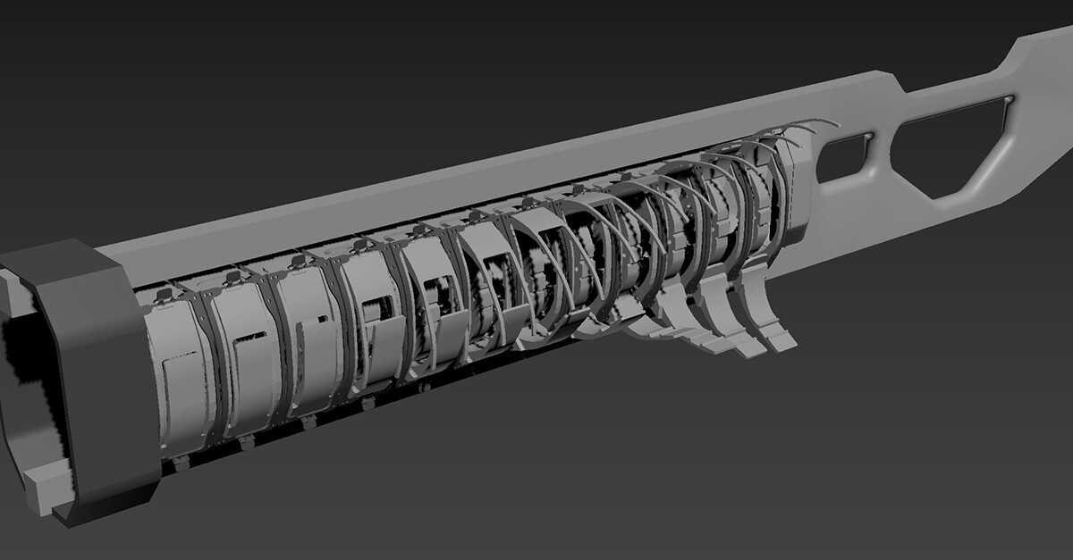 ArtStation - Weapon wip