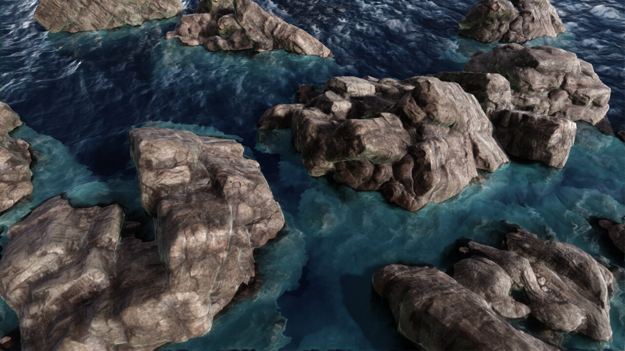 Artstation Udk Ocean Wip 2 Shader Source 