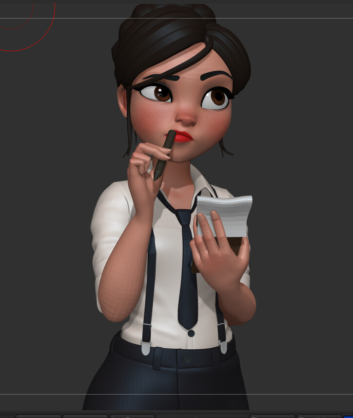 ArtStation - Waitress 02