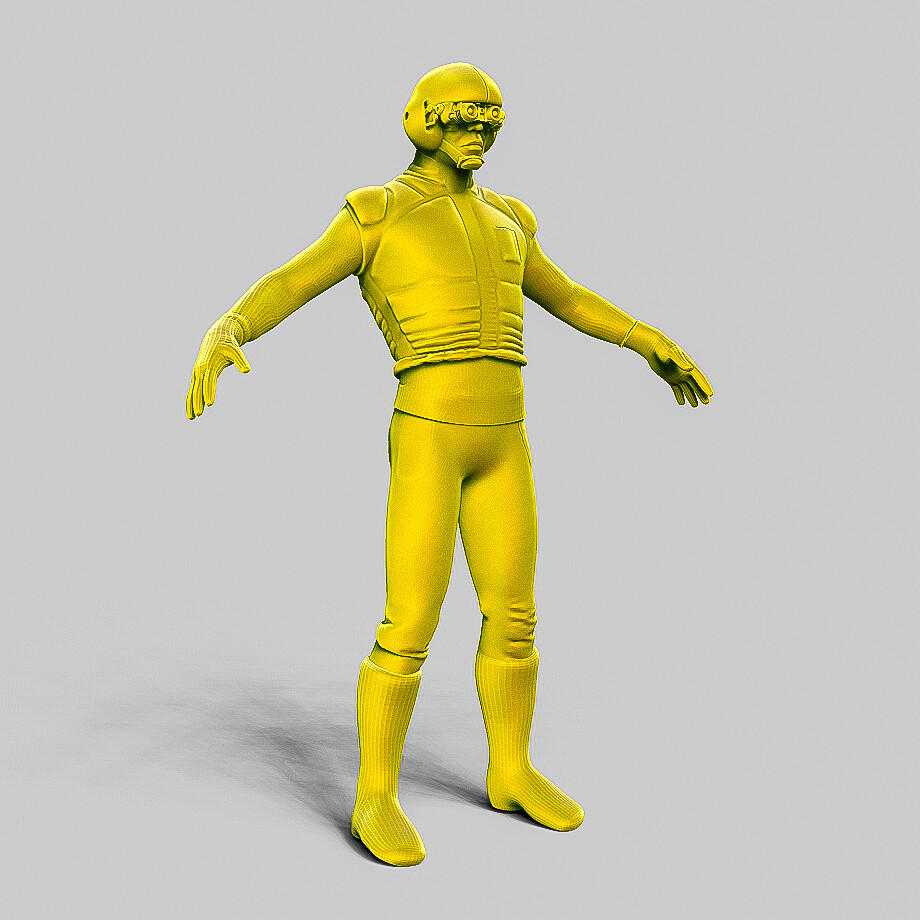 ArtStation - Flying Platform Pilot