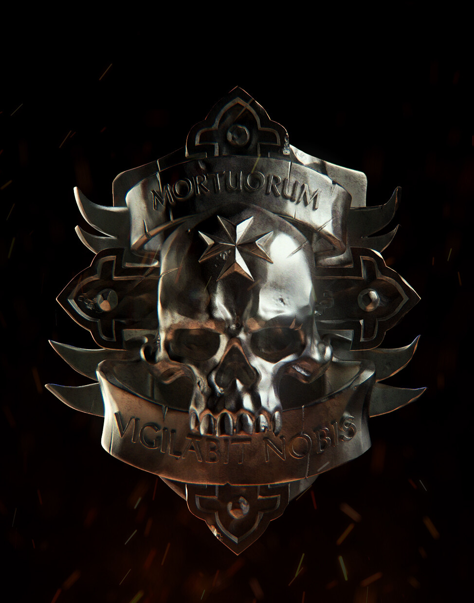 ArtStation - The Dead watch over us.