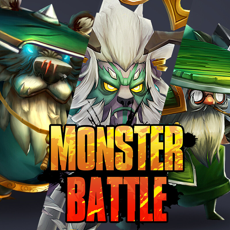 ArtStation - Monster Battle - Character showcase Part 1