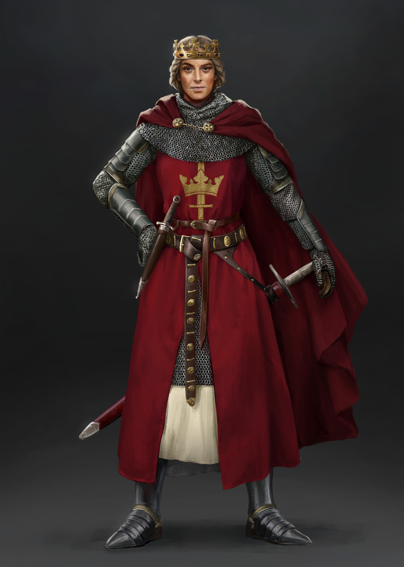 Queen Arthur by Ylva Ljungqvist : r/armoredwomen