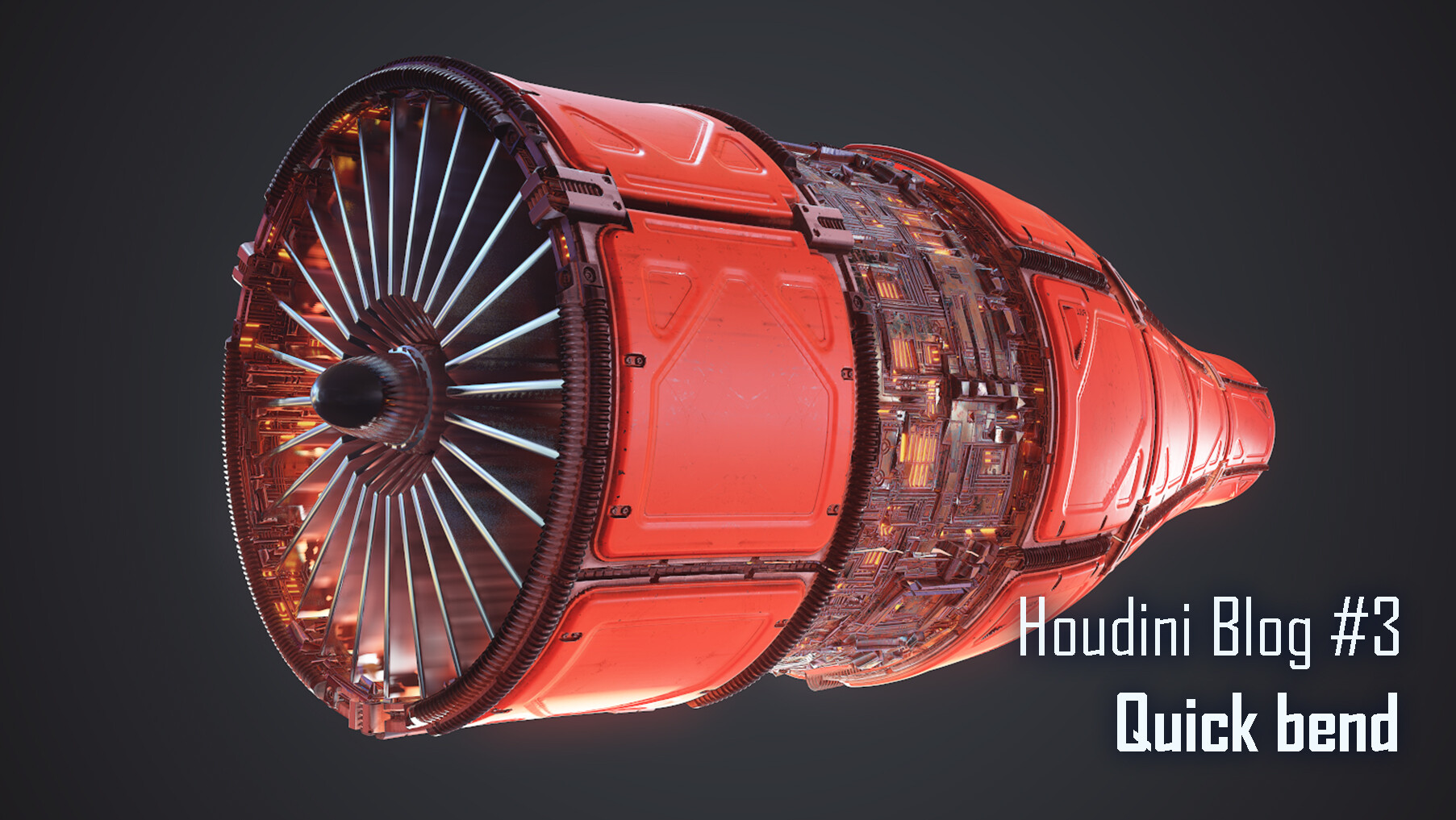 ArtStation - Houdini blog #3: Quick bend