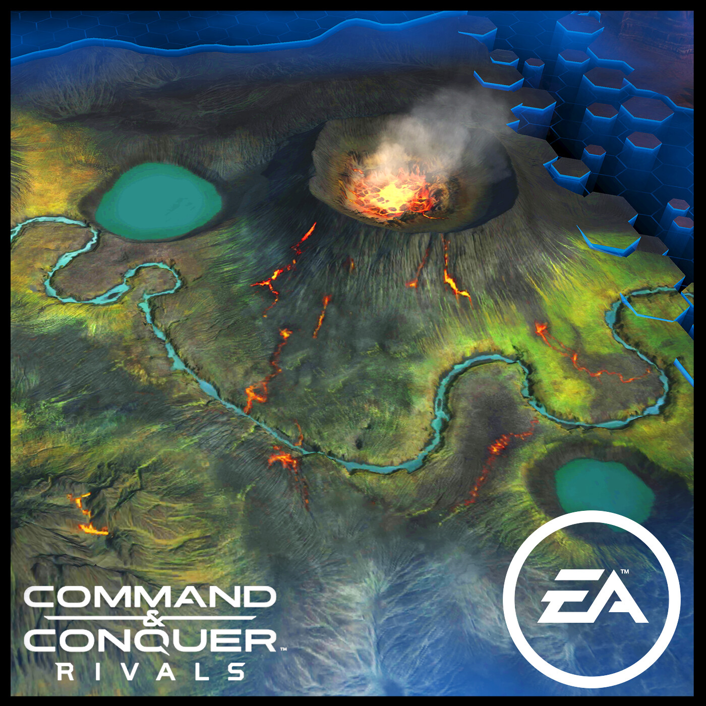 ArtStation - Making of Command and Conquer: Rivals map progression in simple steps