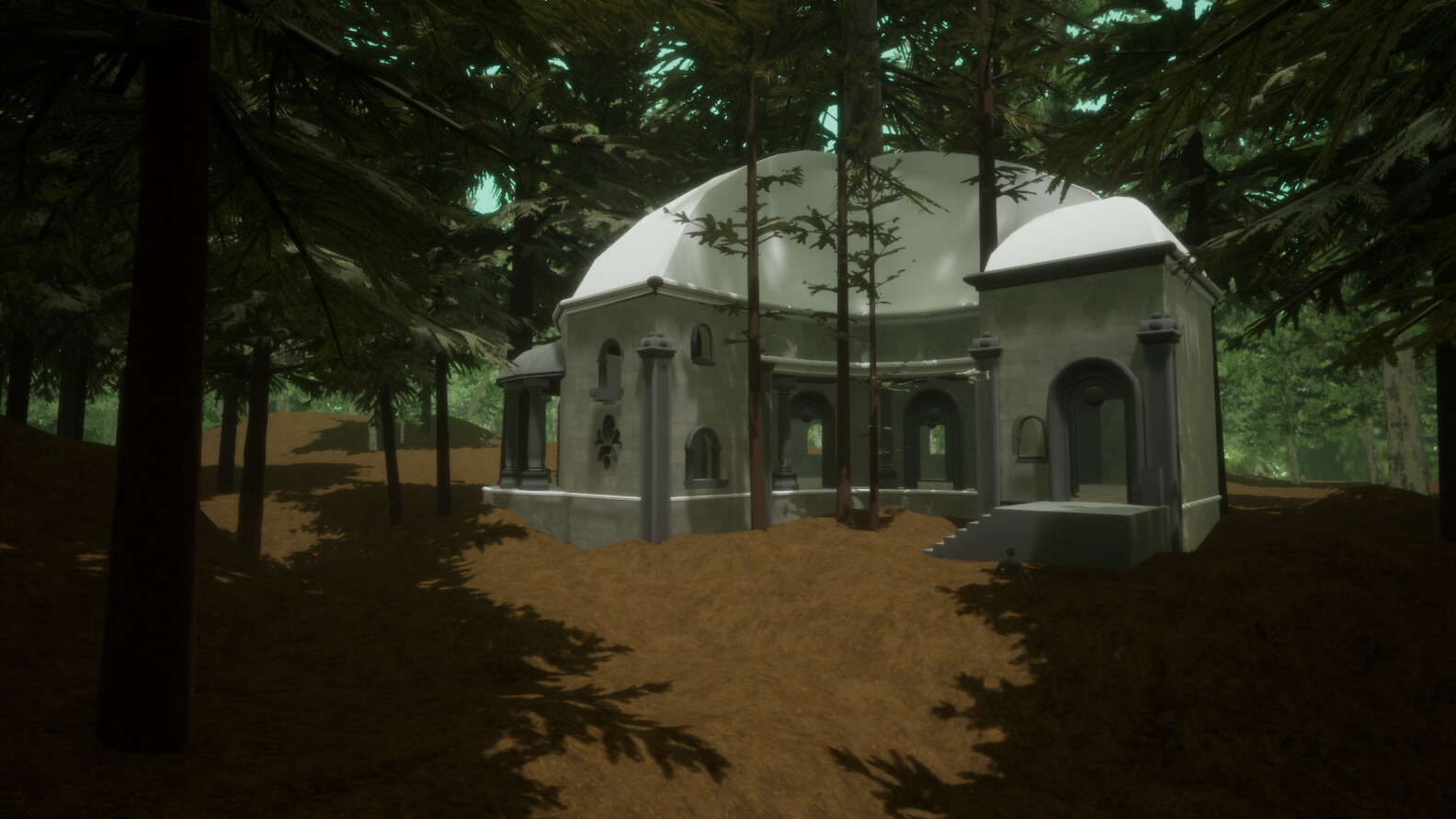 ArtStation - The House in The Forest - Week 4 - Sculpting Stone, Speedtree