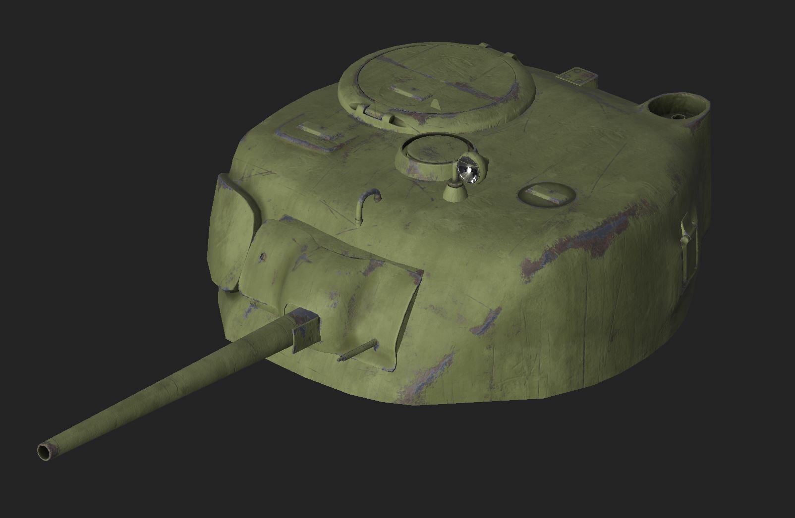 ArtStation - Sherman Update - First Texture Pass