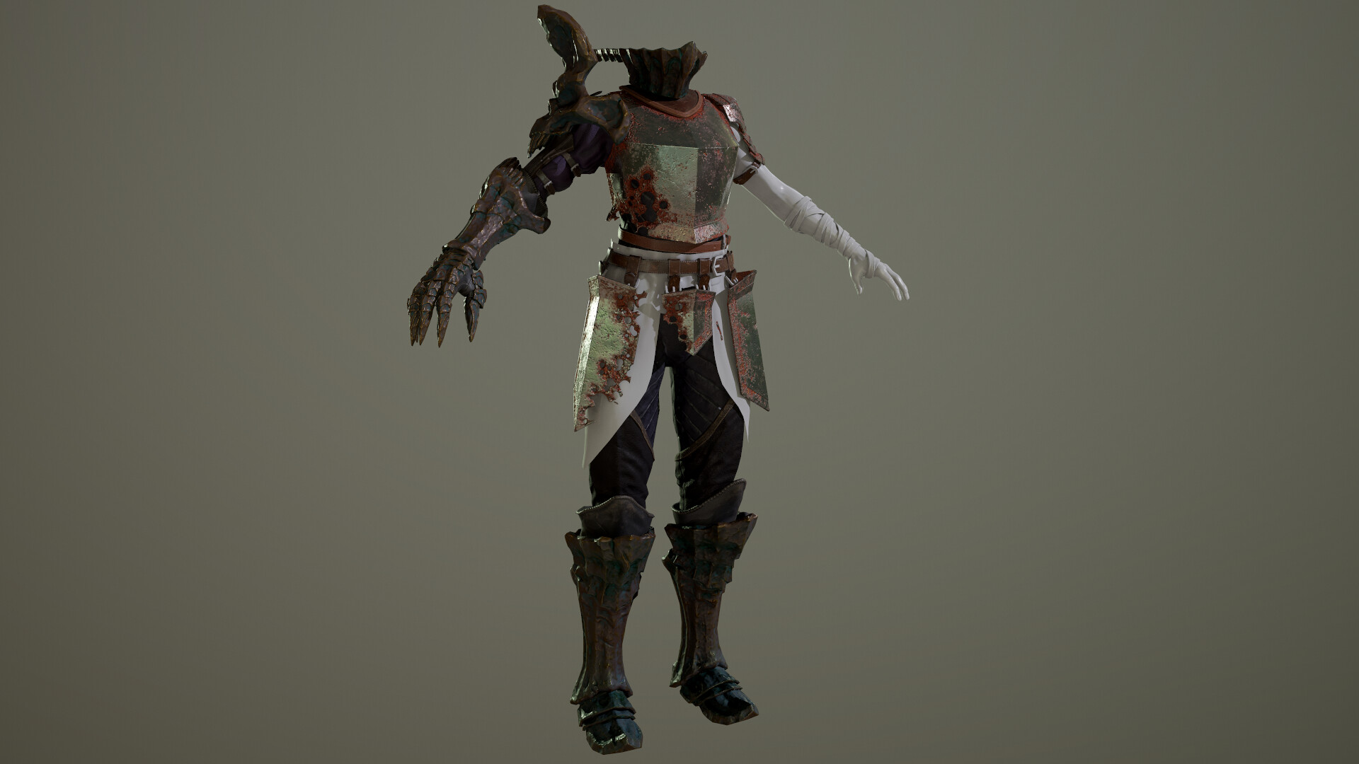 ArtStation - The Fallen Hunter WIP - Progress Update