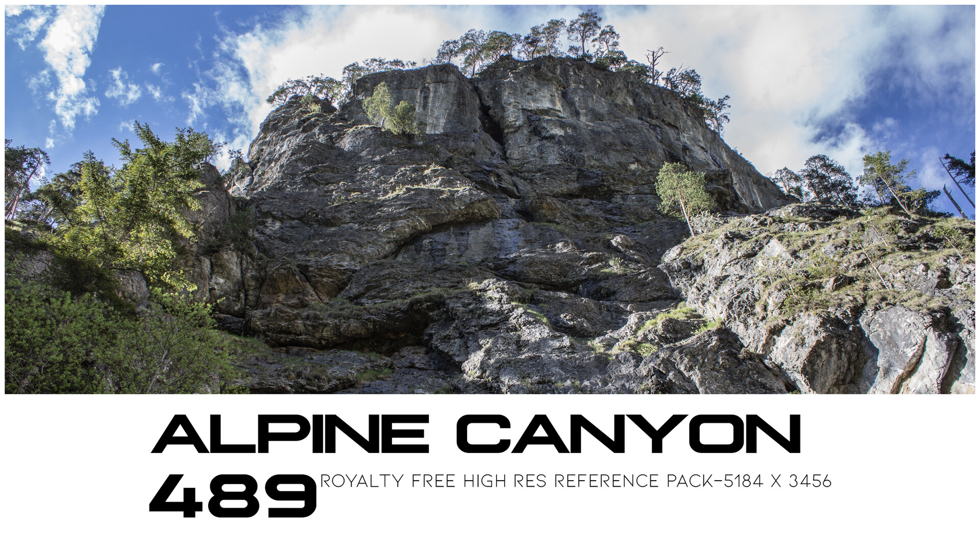 ArtStation - ALPINE CANYON REFERENCE PACK