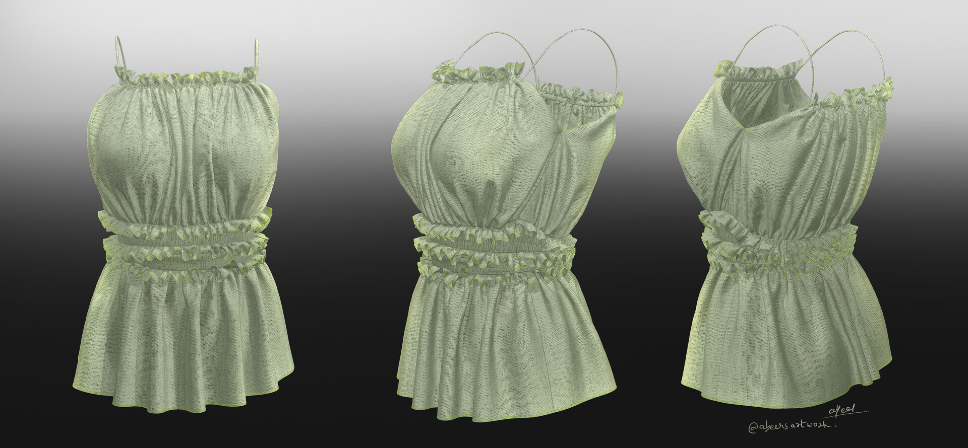 ArtStation - Marvelous designer second attempt