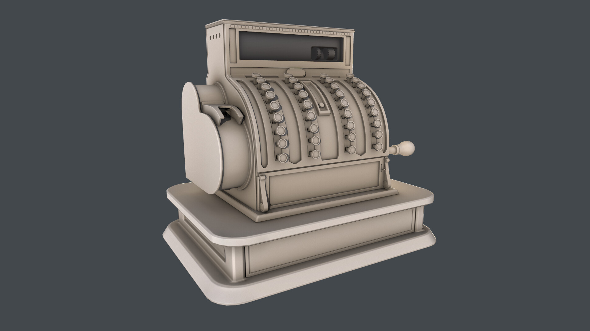 ArtStation - Old Cash register