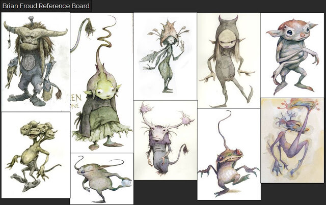 ArtStation - 2D Brian Froud Reference Board
