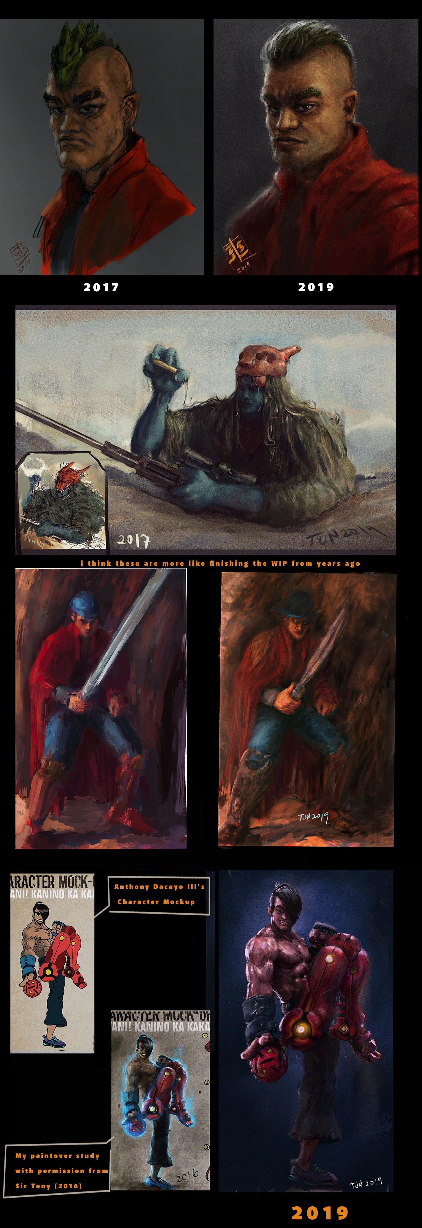 ArtStation - revisiting and improving old artworks