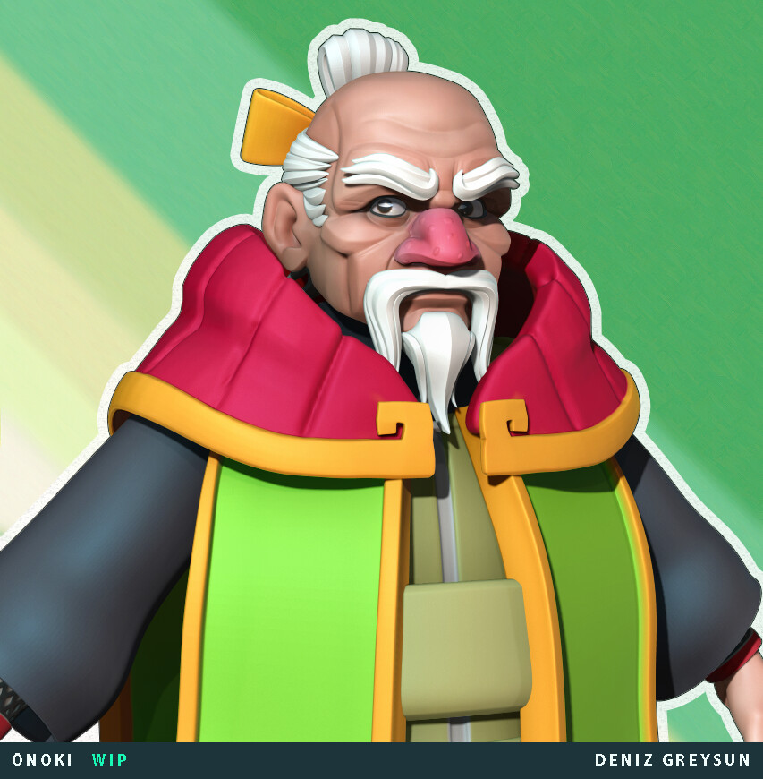 ArtStation - Stylized Naruto: Ōnoki