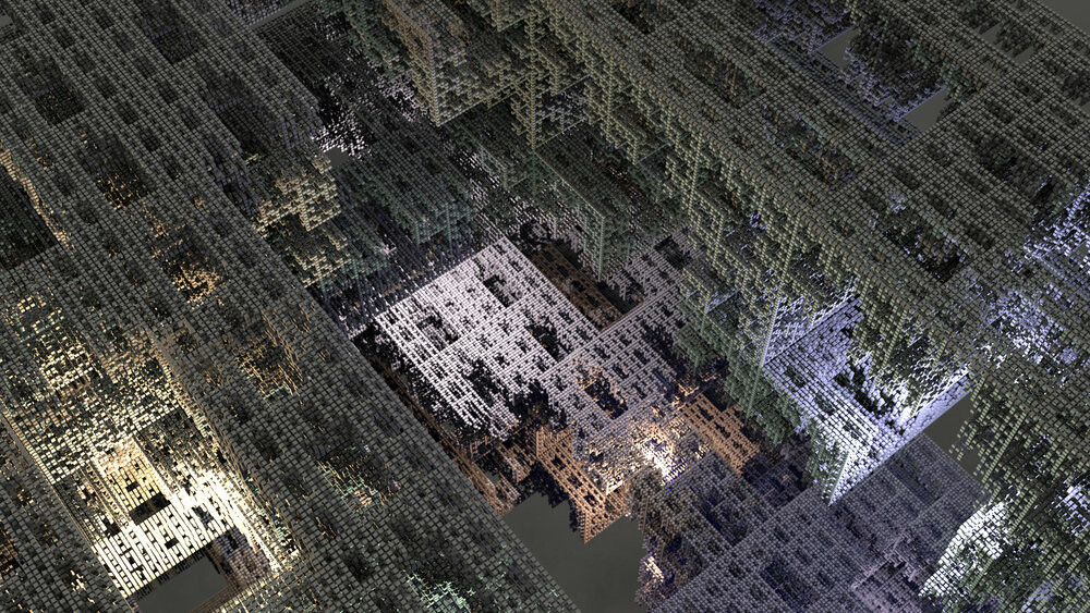 ArtStation - 3D Menger Sponge - Part 2