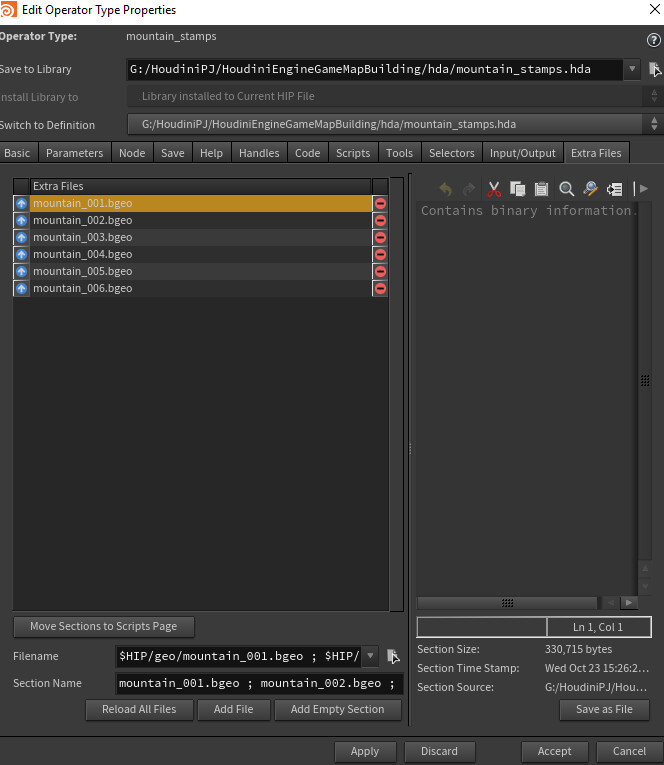 VFXCHRIS - Embed file to HDA on houdini