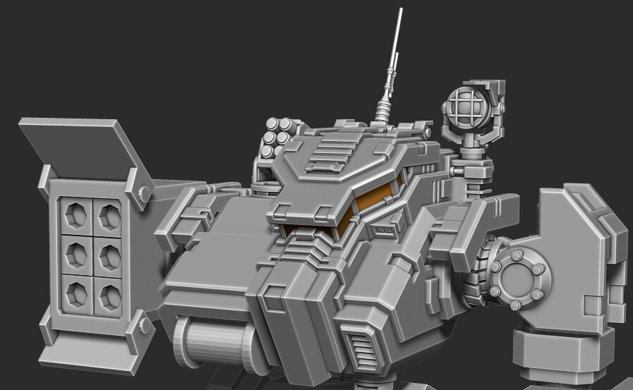 ArtStation - Mech / Pilot Diorama