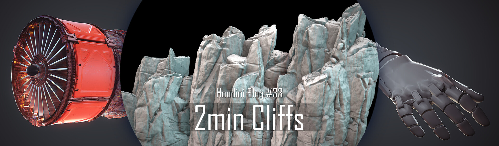 ArtStation - Houdini Blog #33: 2min Cliffs