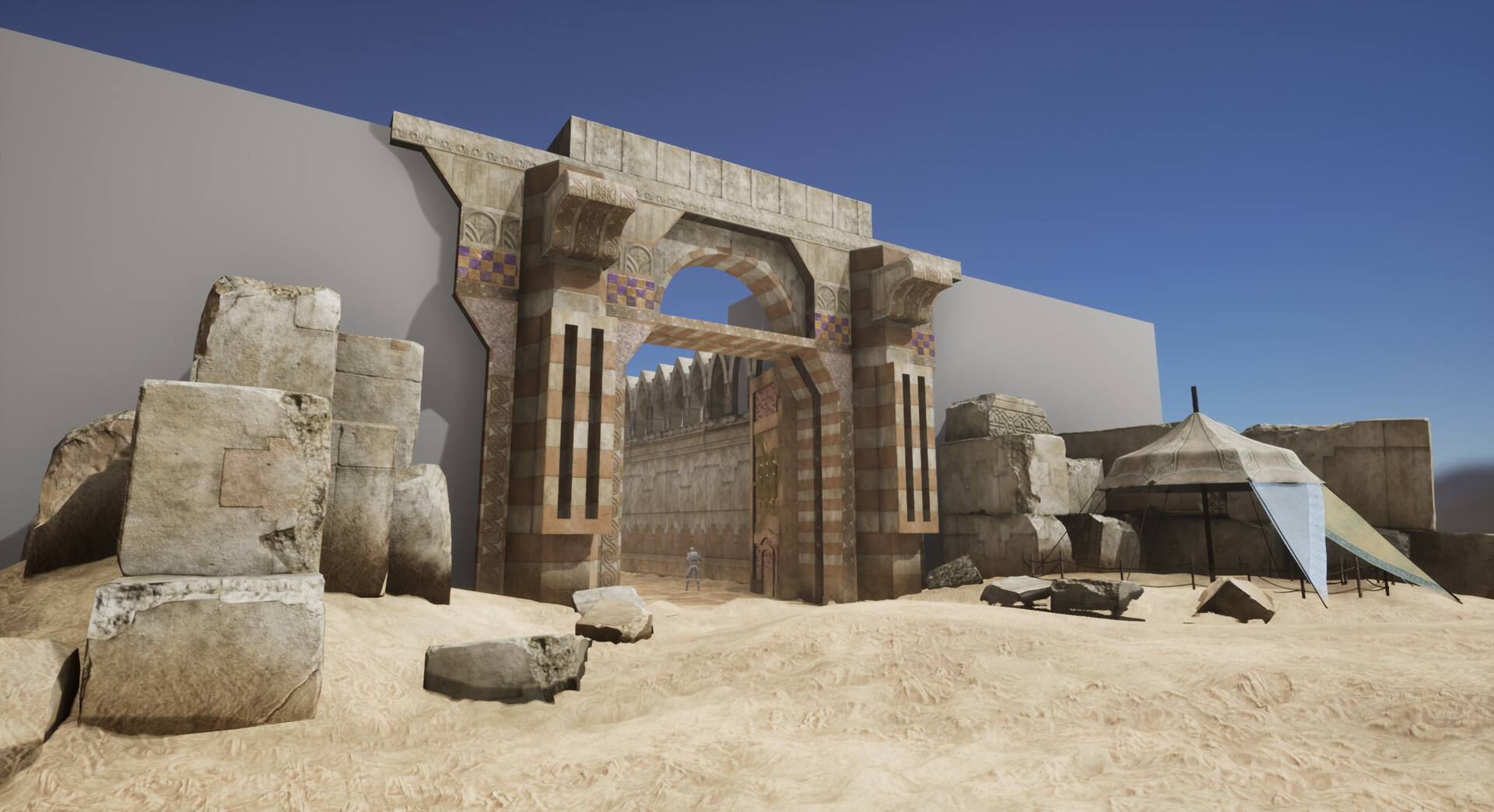 Federico Andolfo - Nalbina Fortress from Final Fantasy XII - WIP ...