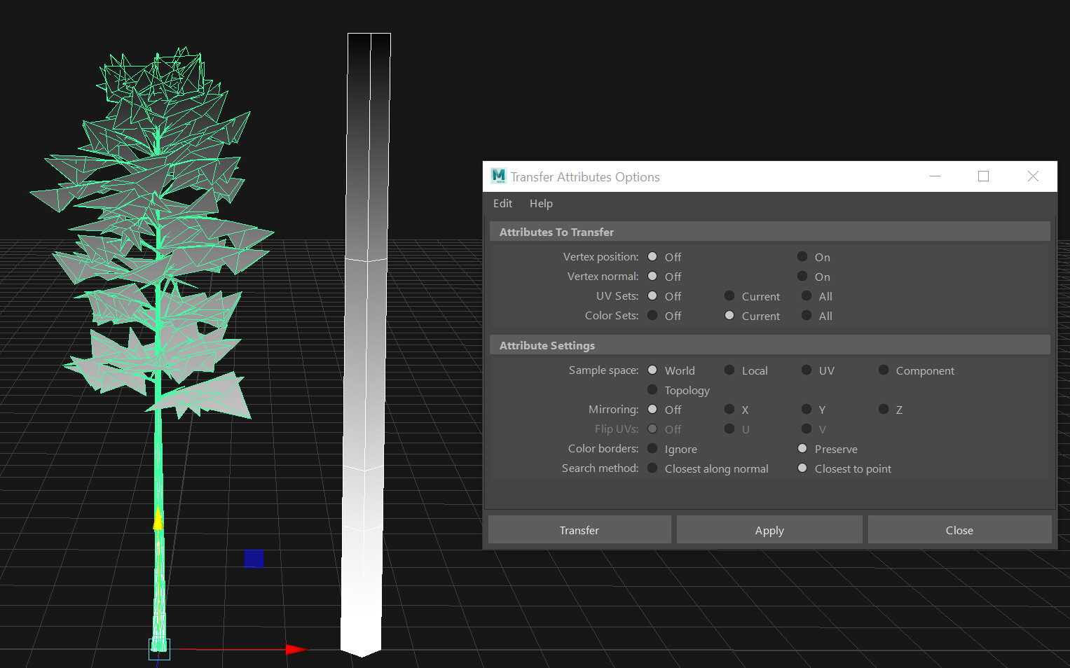 Luke Huthnance - Forest Ruins Environment - Foliage