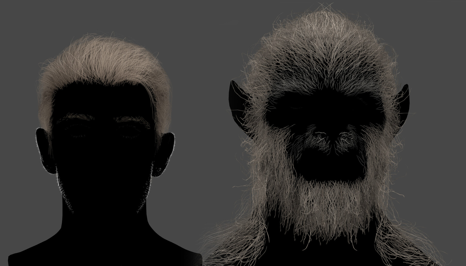 ArtStation - UE4/ Transformation / Tips6 / Create Hair Part1