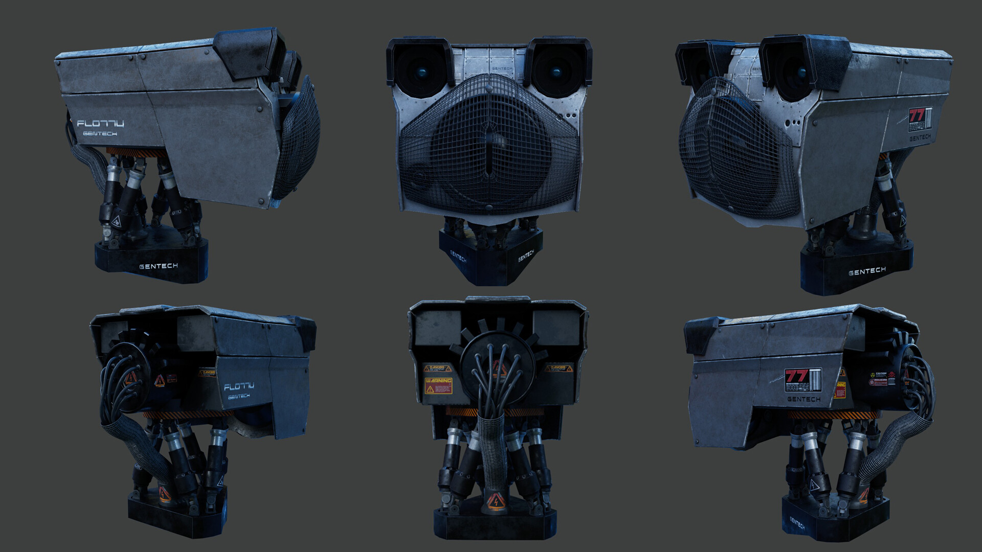 ArtStation - Collaborative CG Production - 3D Modeling/Texturing