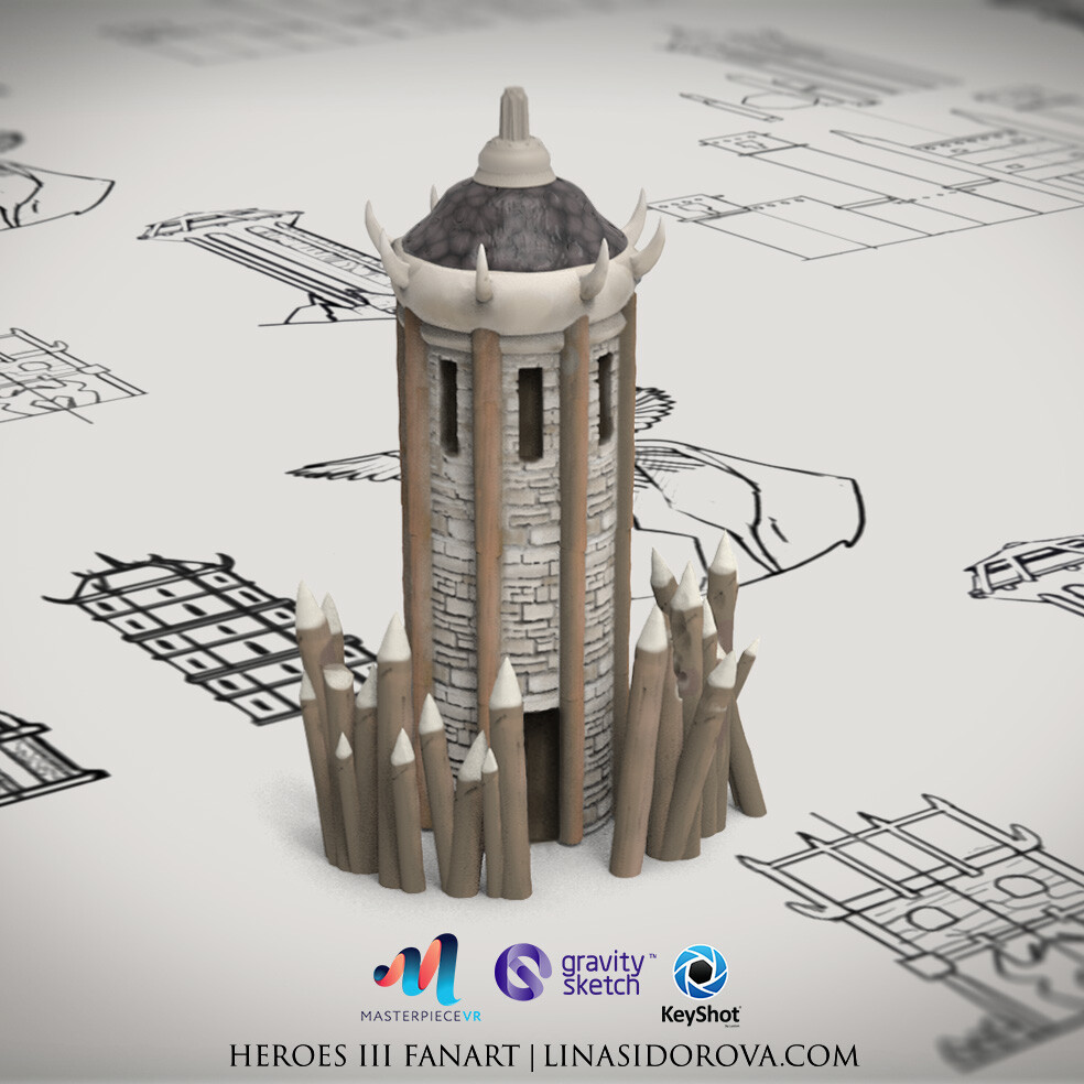 ArtStation - Orc tower - Stronghold