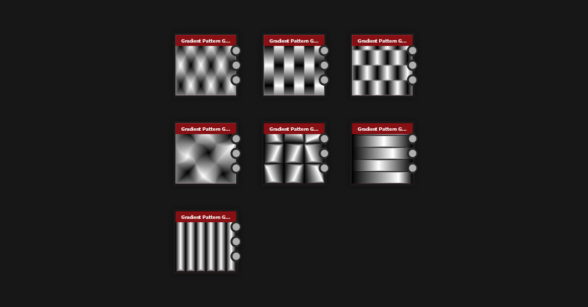 ArtStation - Substance Findings - 01 - Gradient Patterns