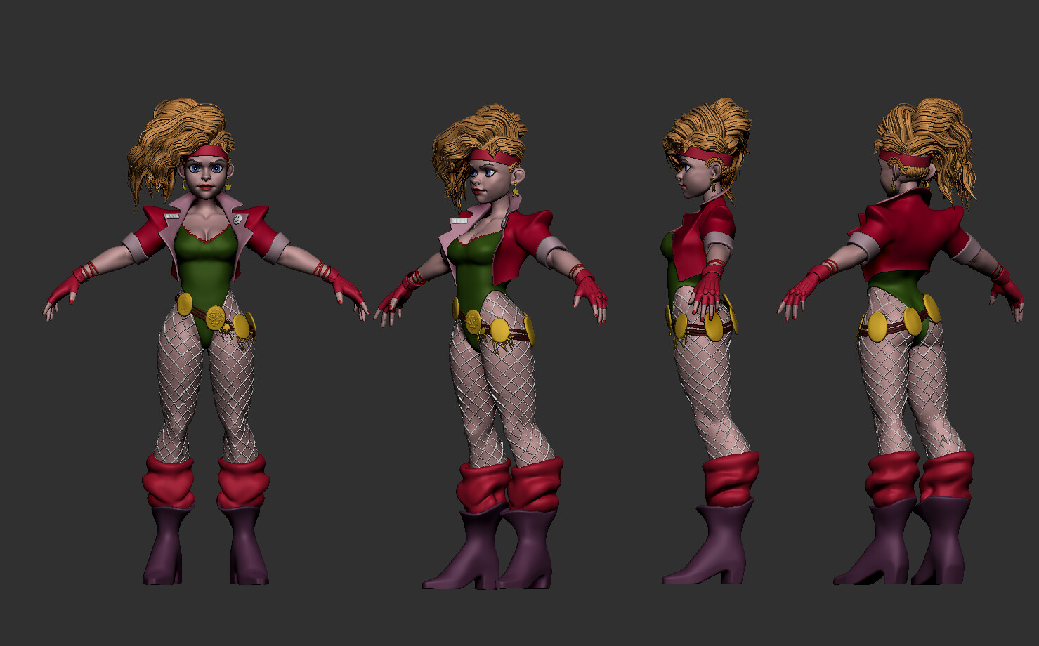 ArtStation - Wip- Cammy by Dylan Ekren