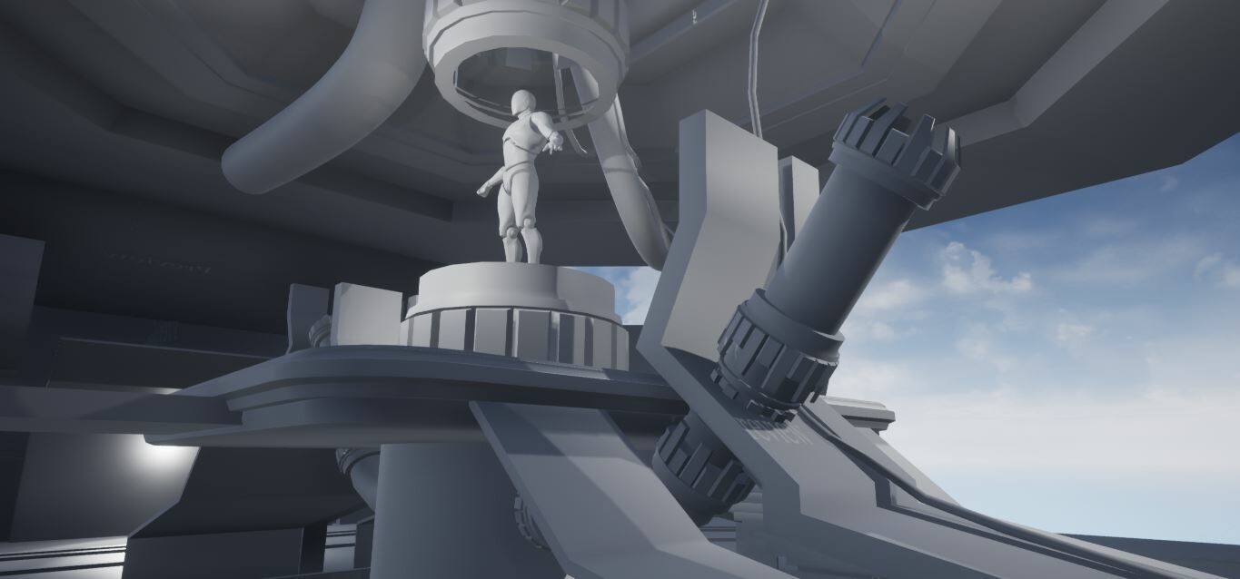 ArtStation - Cryogenic Lab Model - Early Stages (Search For A Star Entry)