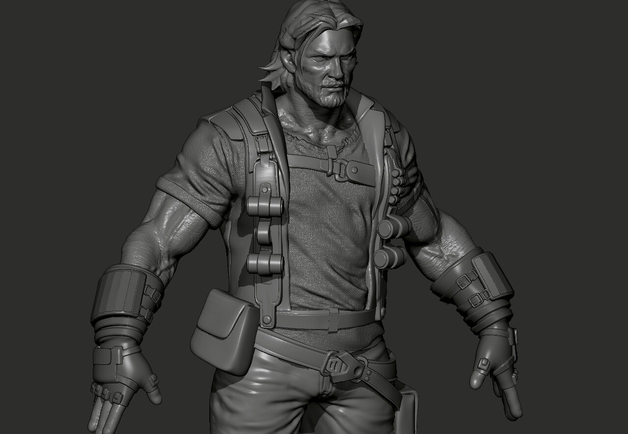 Bento Ribeiro - Jim Raynor Starcraft Fanart