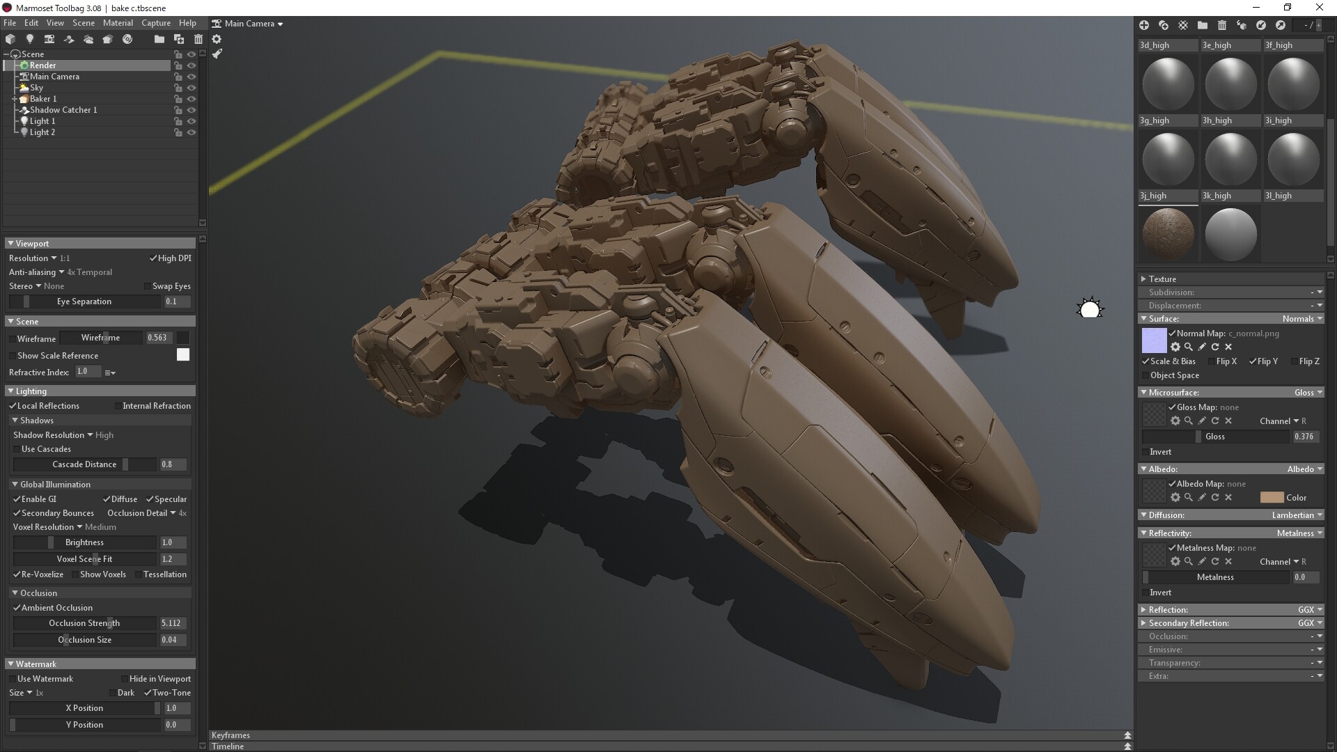ArtStation - Normal map bake ArtStation - Normal map bake