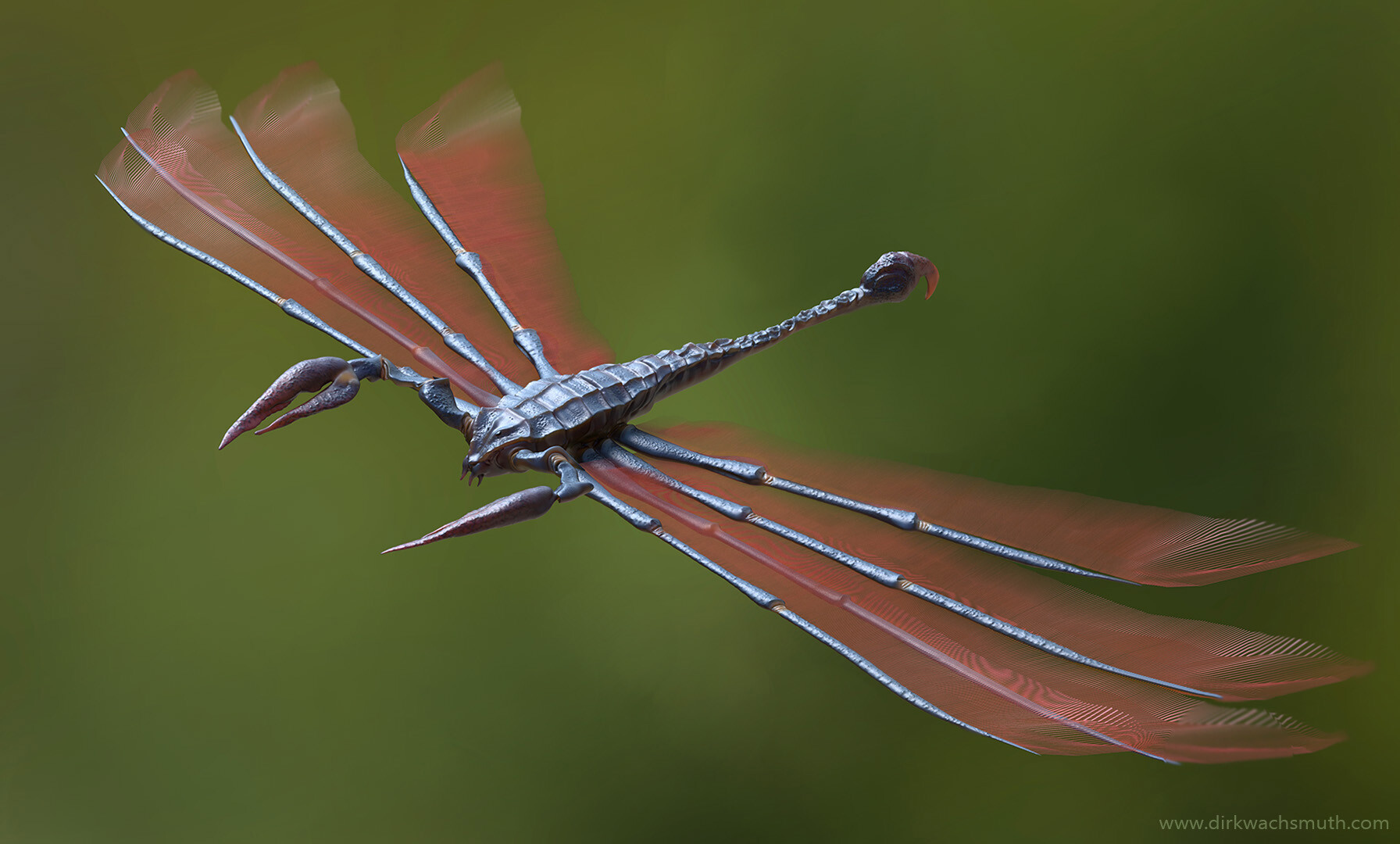 Flying Scorpion Comic