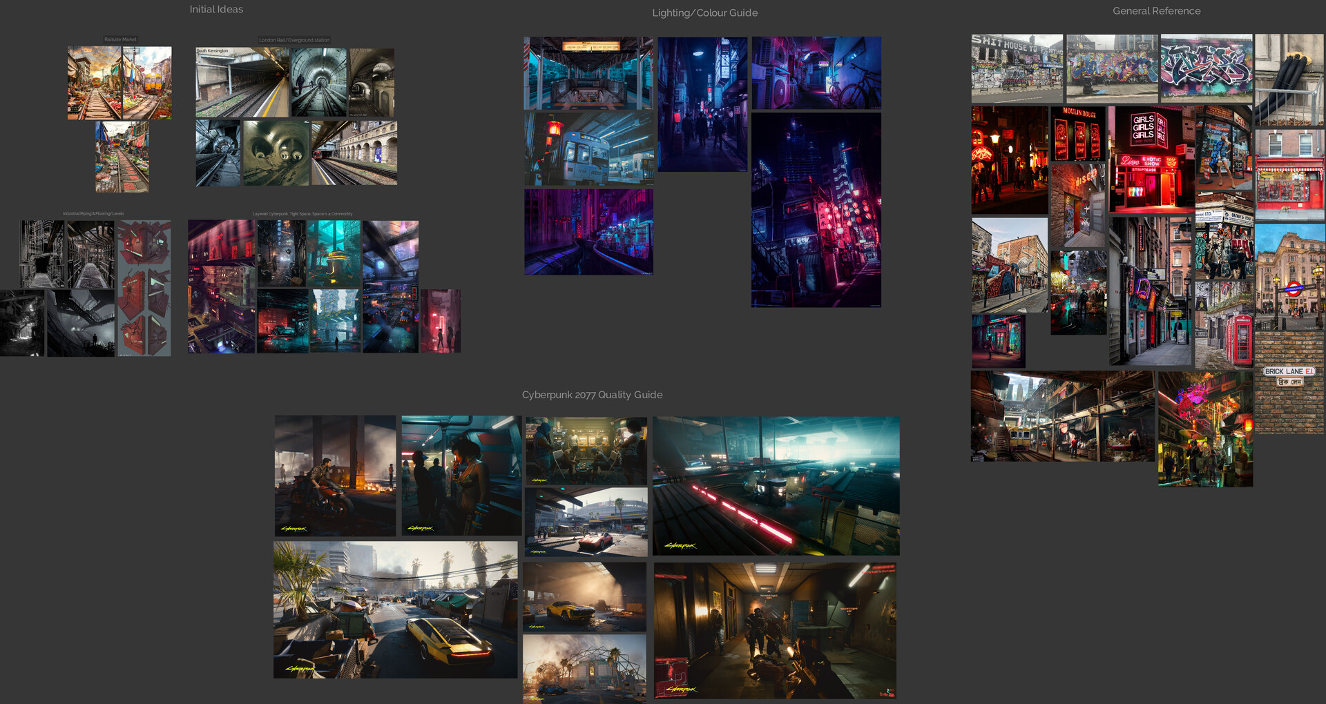 ArtStation - Cyberpunk Challenge - Initial Ideas