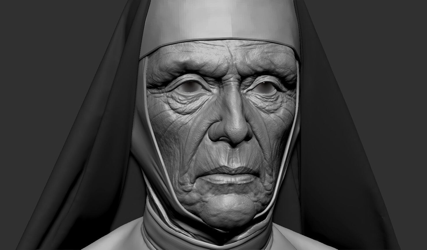 ArtStation - Nun - Work in Progress