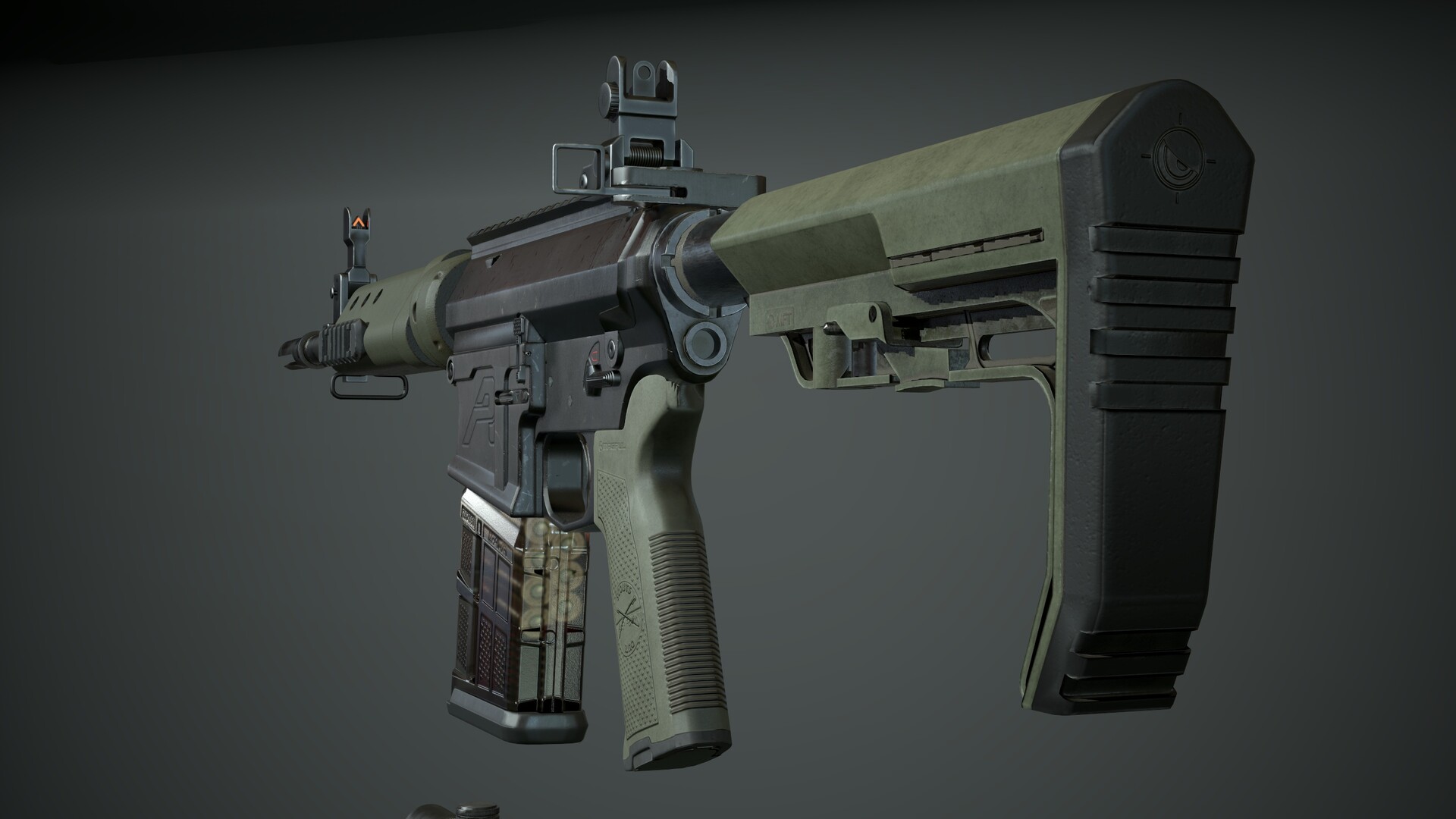 ArtStation - Project Battle Rattle WIP. Modular game ready nearly done WIP