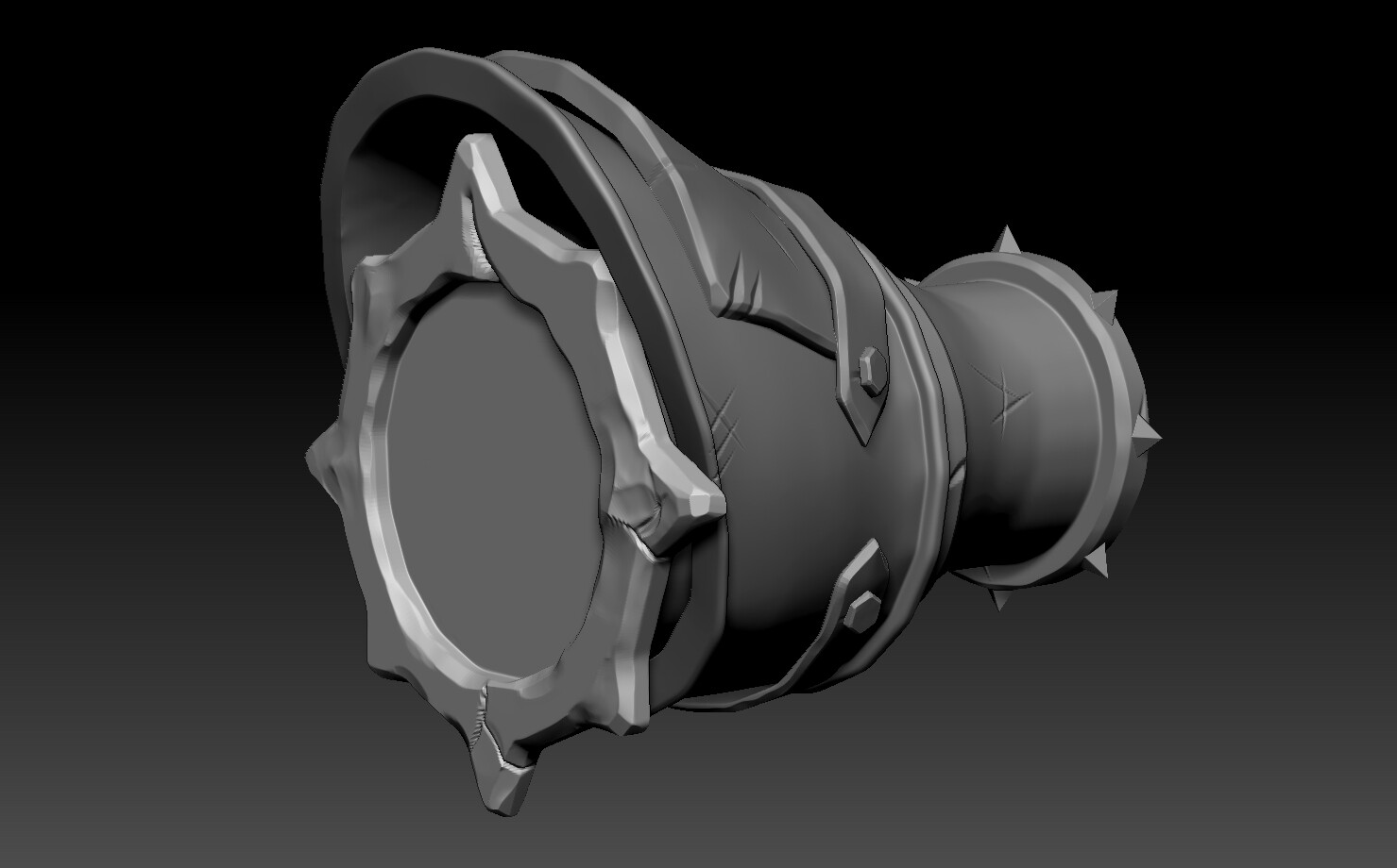 ArtStation - Prop Development - Captain Rampage's Spyglass