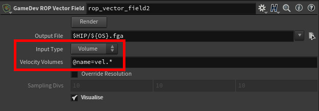 Fabrizio Bergamo - Generate a Vector Field Noise for UE4 using Houdini